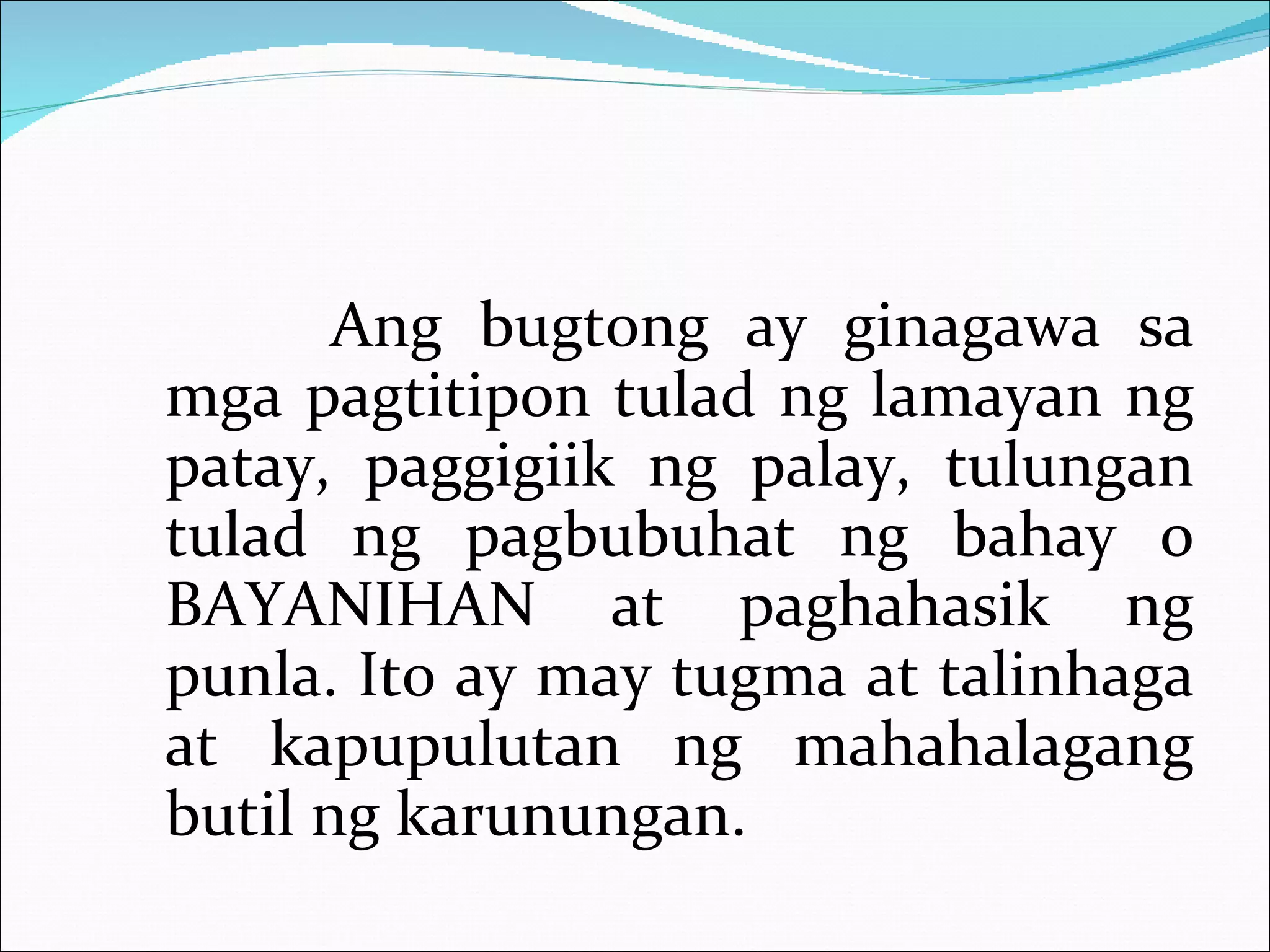 Mga Awitang Bayan | PPT