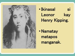 Mga babae sa buhay ni rizal | PPTX