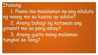 ang Mga Bahagi at Tungkulin ng Ilong.pptx
