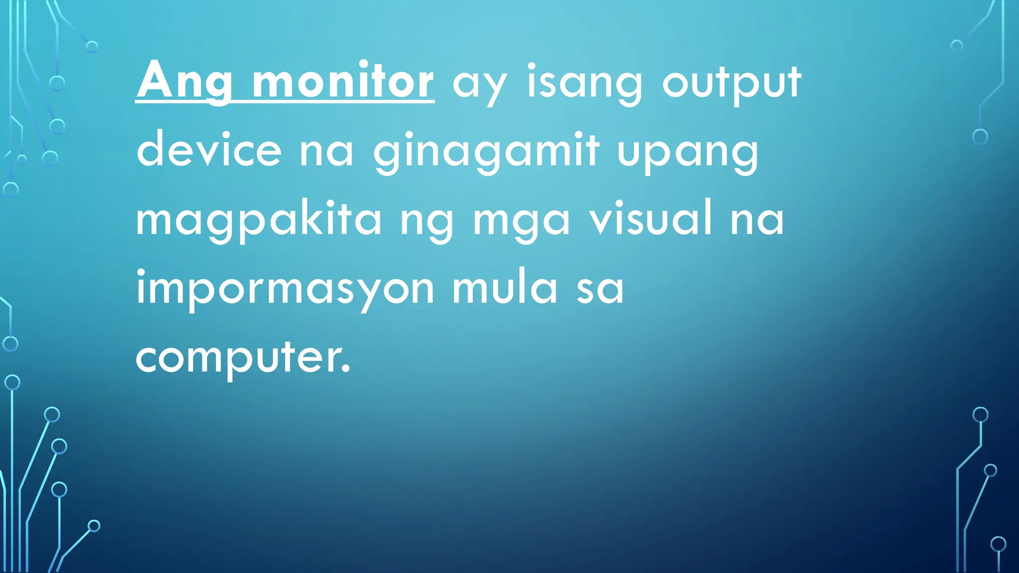 Mga Bahagi ng Computer System.pMga Bahagi ng Computer System.pptxptx | PPTX