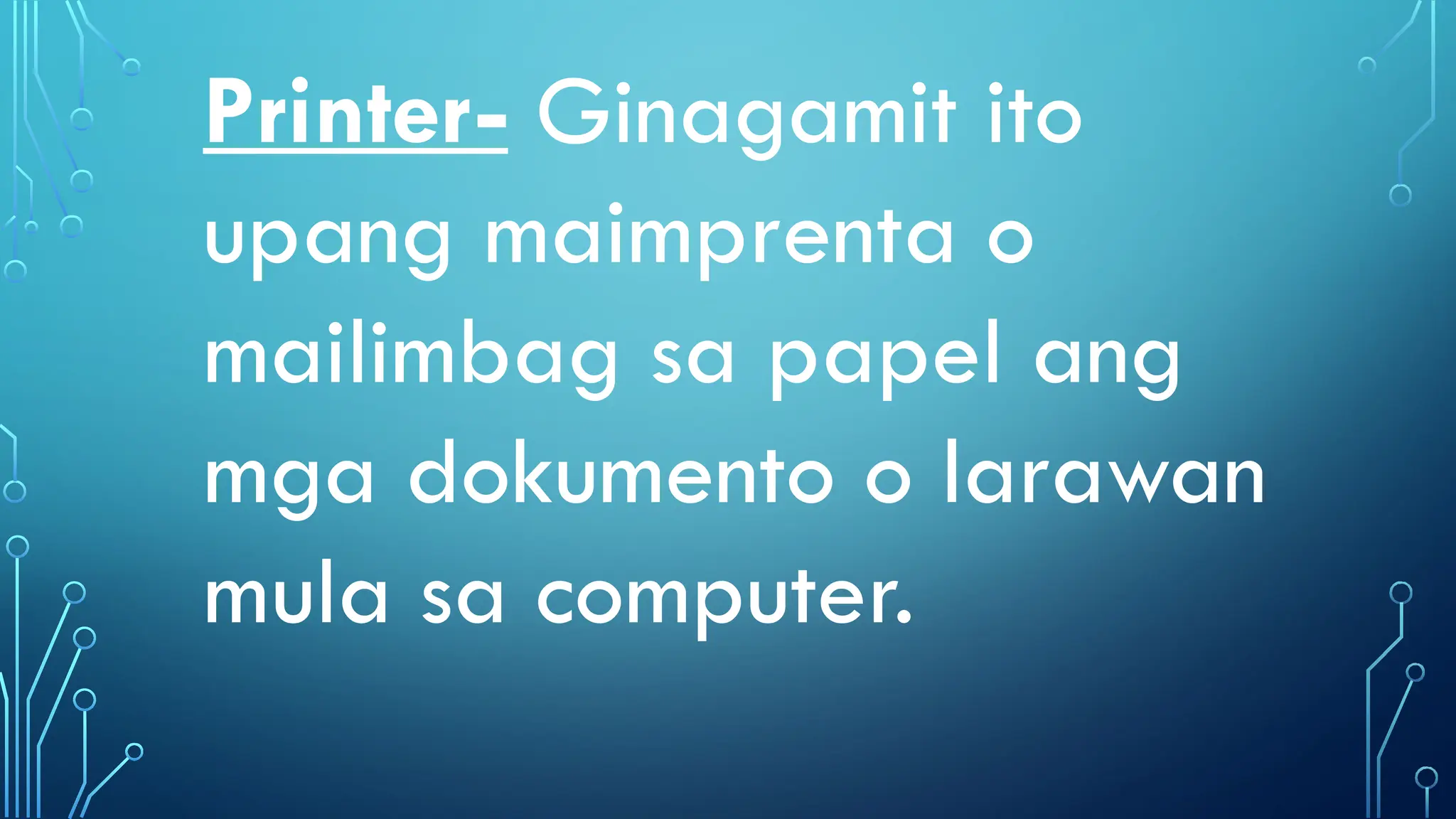 Mga Bahagi ng Computer System.pMga Bahagi ng Computer System.pptxptx | PPTX