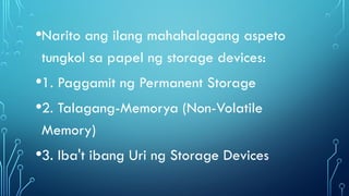 Mga Bahagi ng Computer System.pMga Bahagi ng Computer System.pptxptx | PPTX