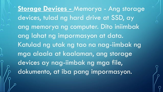 Mga Bahagi ng Computer System.pMga Bahagi ng Computer System.pptxptx | PPTX