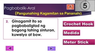 COT H GRADE FIVE - MGA BAHAGI NG MAKINANG DE PADYAK.pptx