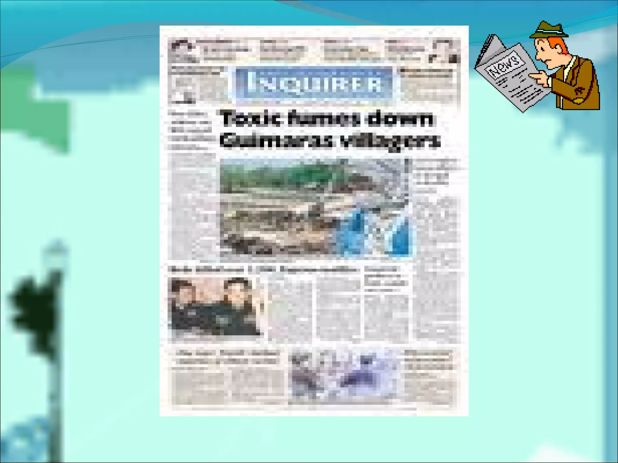 Mga bahagi ng pahayagan | PPT