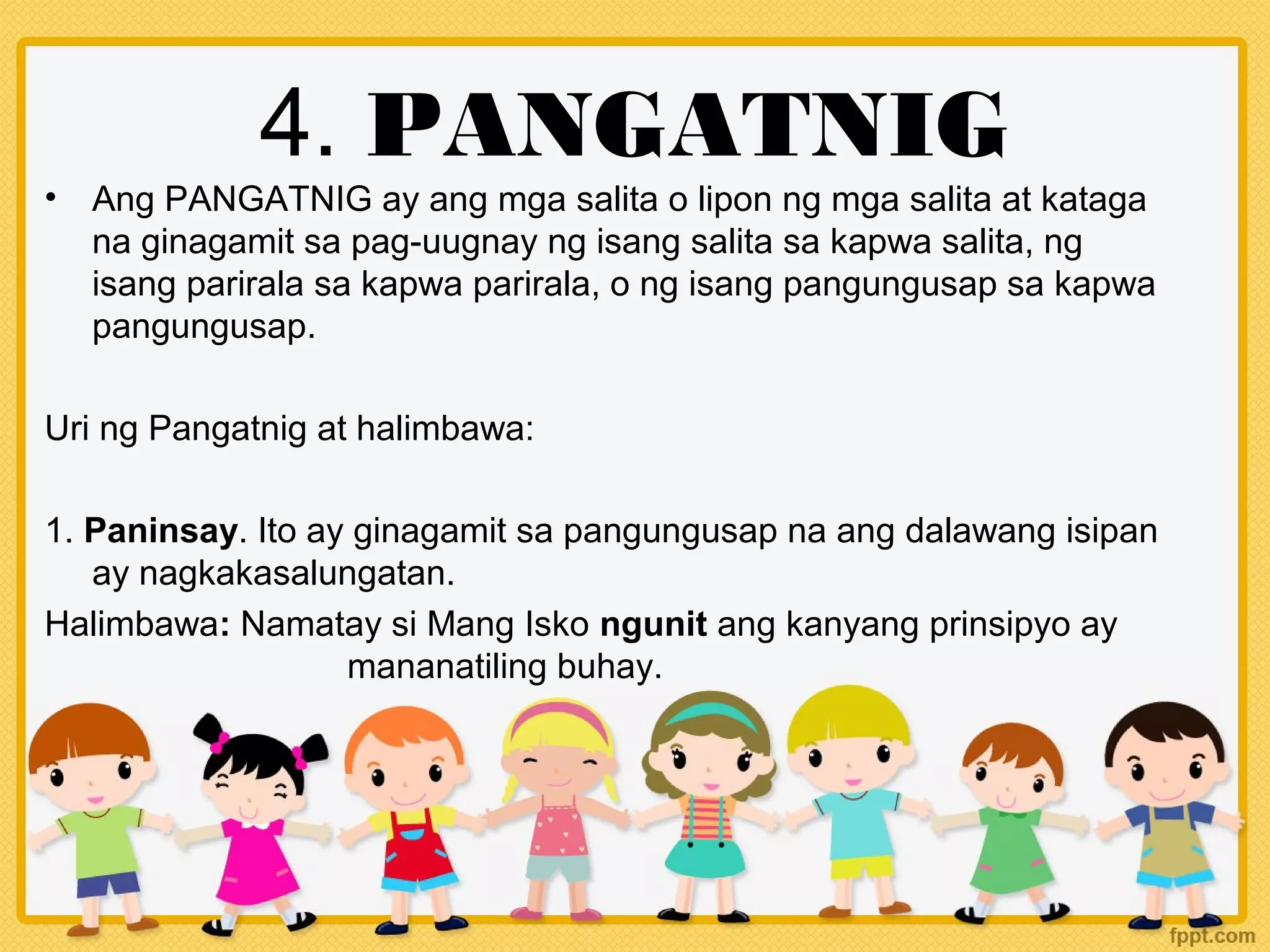 Mga Bahagi Ng Pananalita | PPT