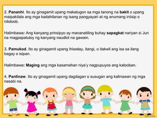 Mga Bahagi Ng Pananalita | PPT