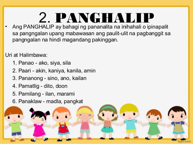 Mga Bahagi Ng Pananalita