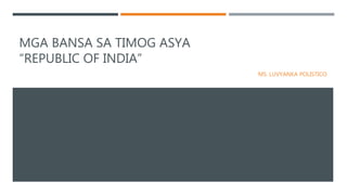 Mga bansa sa timog asya | PPTX