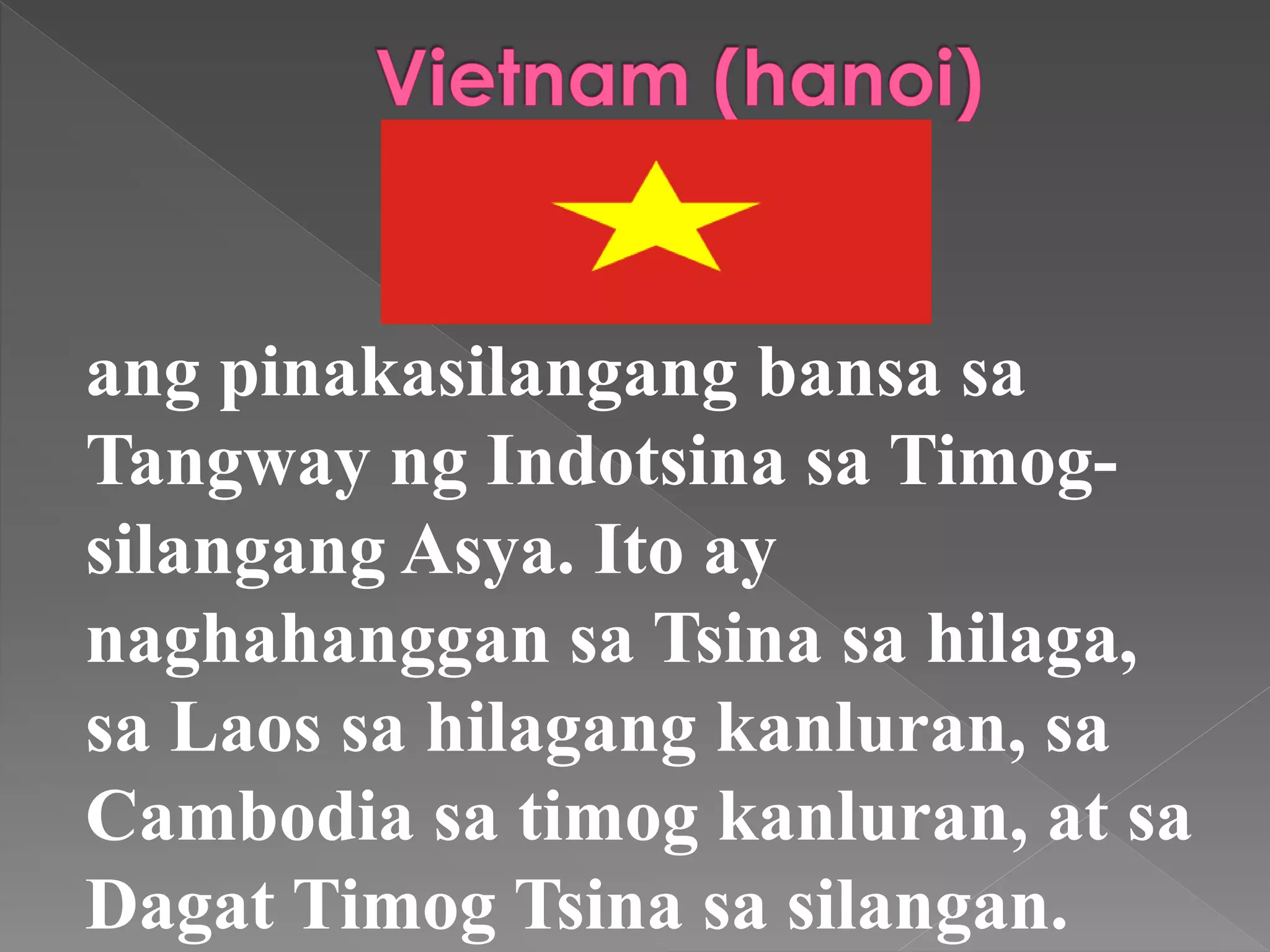 Mga bansa sa timog silangang asya | PPTX