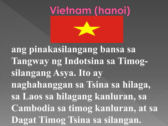 Mga bansa sa timog silangang asya | PPTX