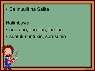 pinagyamang pluma 8 mga bantas filipino 8 | PPT