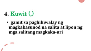 Mga Bantas | PPTX