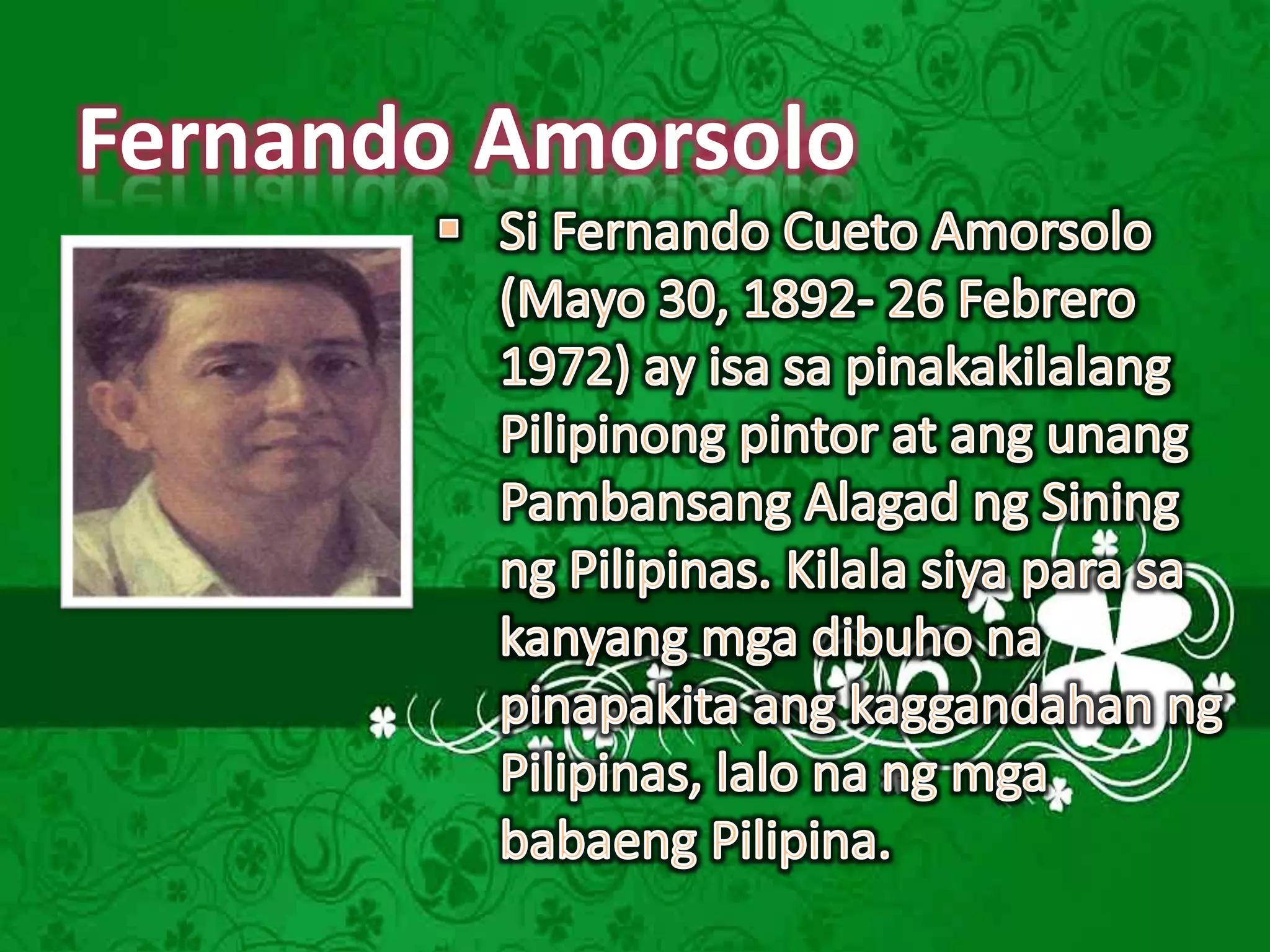 Mga Bantog na Pilipinong Pintor at Iskultor | PPTX