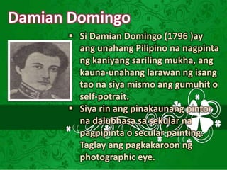 Mga Bantog na Pilipinong Pintor at Iskultor | PPTX