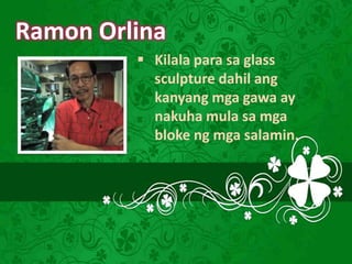 Mga Bantog na Pilipinong Pintor at Iskultor | PPTX