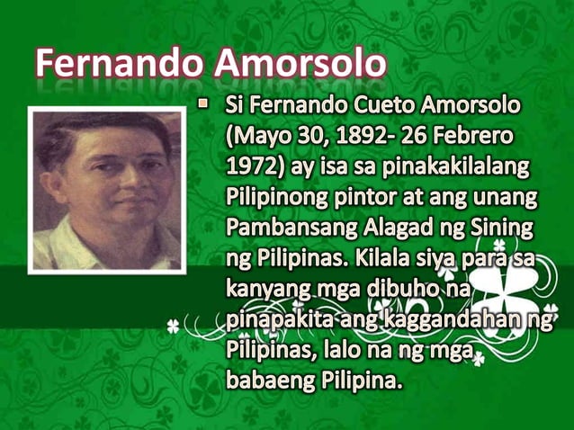 Mga Bantog na Pilipinong Pintor at Iskultor | PPTX