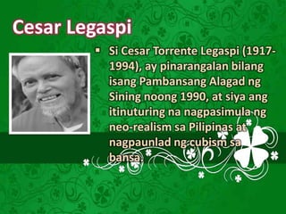 Mga Bantog na Pilipinong Pintor at Iskultor | PPTX