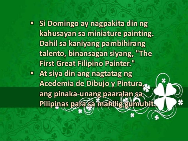 Mga Bantog na Pilipinong Pintor at Iskultor Mga Bantog na Pilipinong Pintor at Iskultor