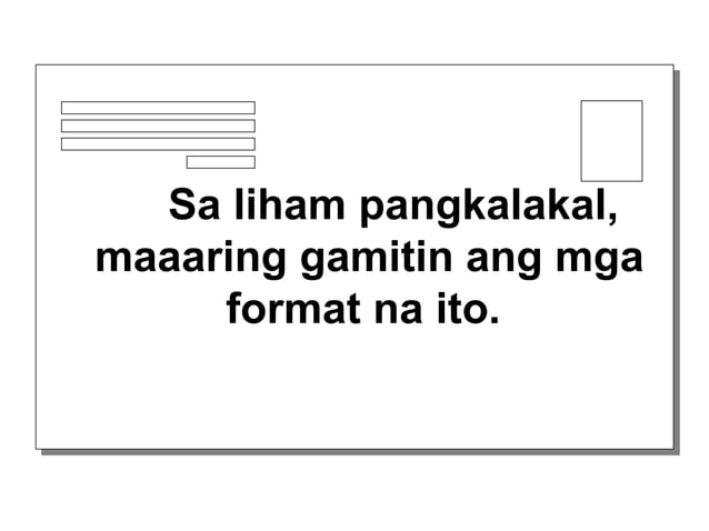Mga Basikong Format | PPT