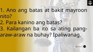 Mga Batas na Nakabatay sa Likas na Batas Moral.pptx