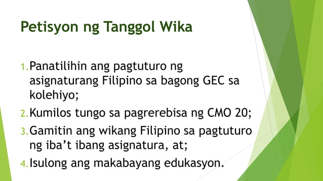 Mga Batayan sa Pagtuturo ng Wikang Pambansa.pptx Mga Batayan sa Pagtuturo ng Wikang Pambansa.pptx