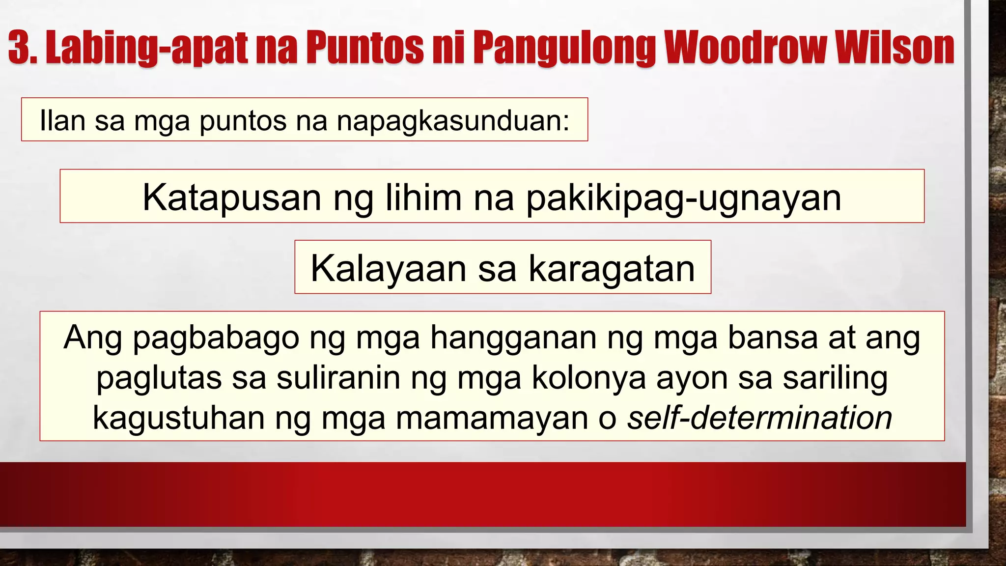 Mga Bunga ng Unang Digmaang Pandaigdig.pptx