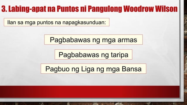 Mga Bunga ng Unang Digmaang Pandaigdig.pptx