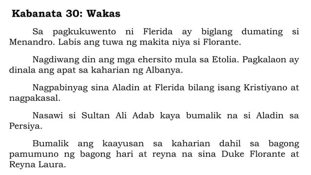 GRADE 8- MGA BUOD NG FLORANTE AT LAURA.pptx