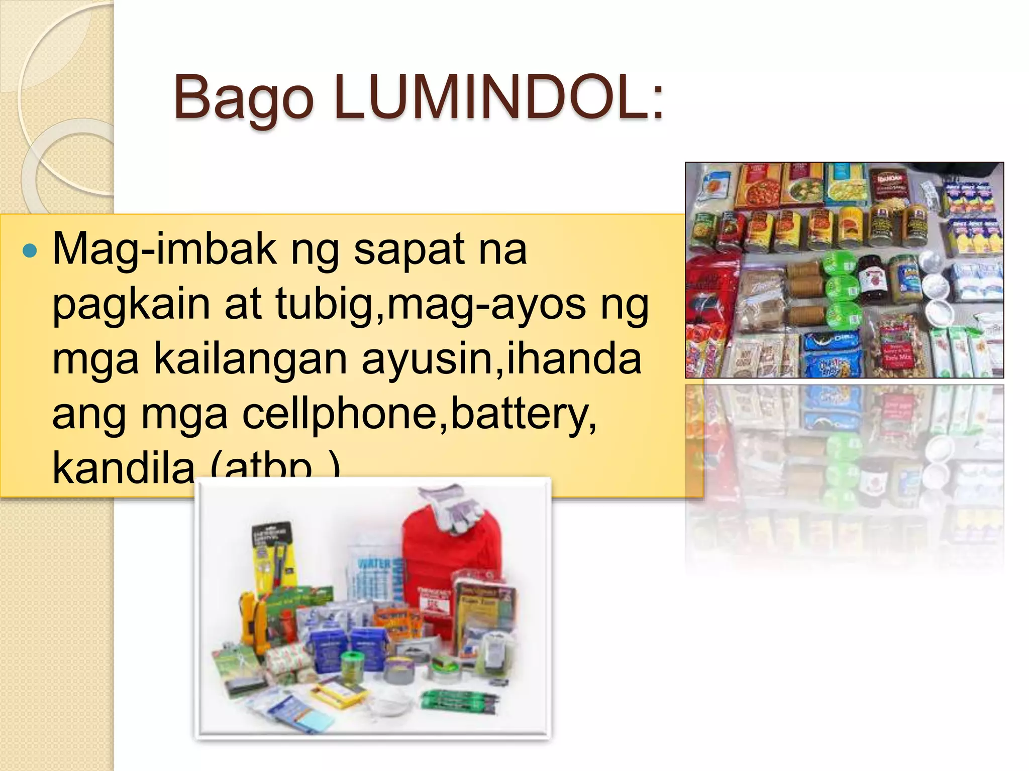 Mga dapat gawin sa oras ng kalamidad lindol | PPTX