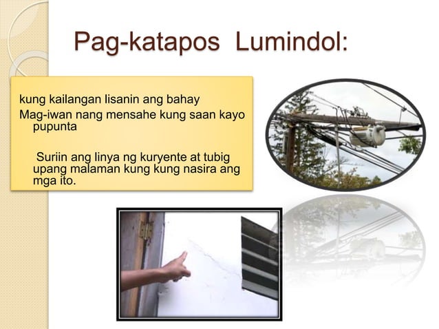 Mga dapat gawin sa oras ng kalamidad lindol | PPTX