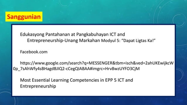 Mga Dapat Isaalang-alang Sa Ligtas At Responsableng Pamamaraan Sa PAGSALI SA DISCUSSION FORUM AT ...