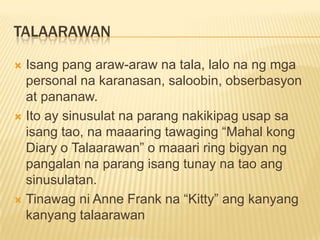 Mga diskursong personal | PPTX