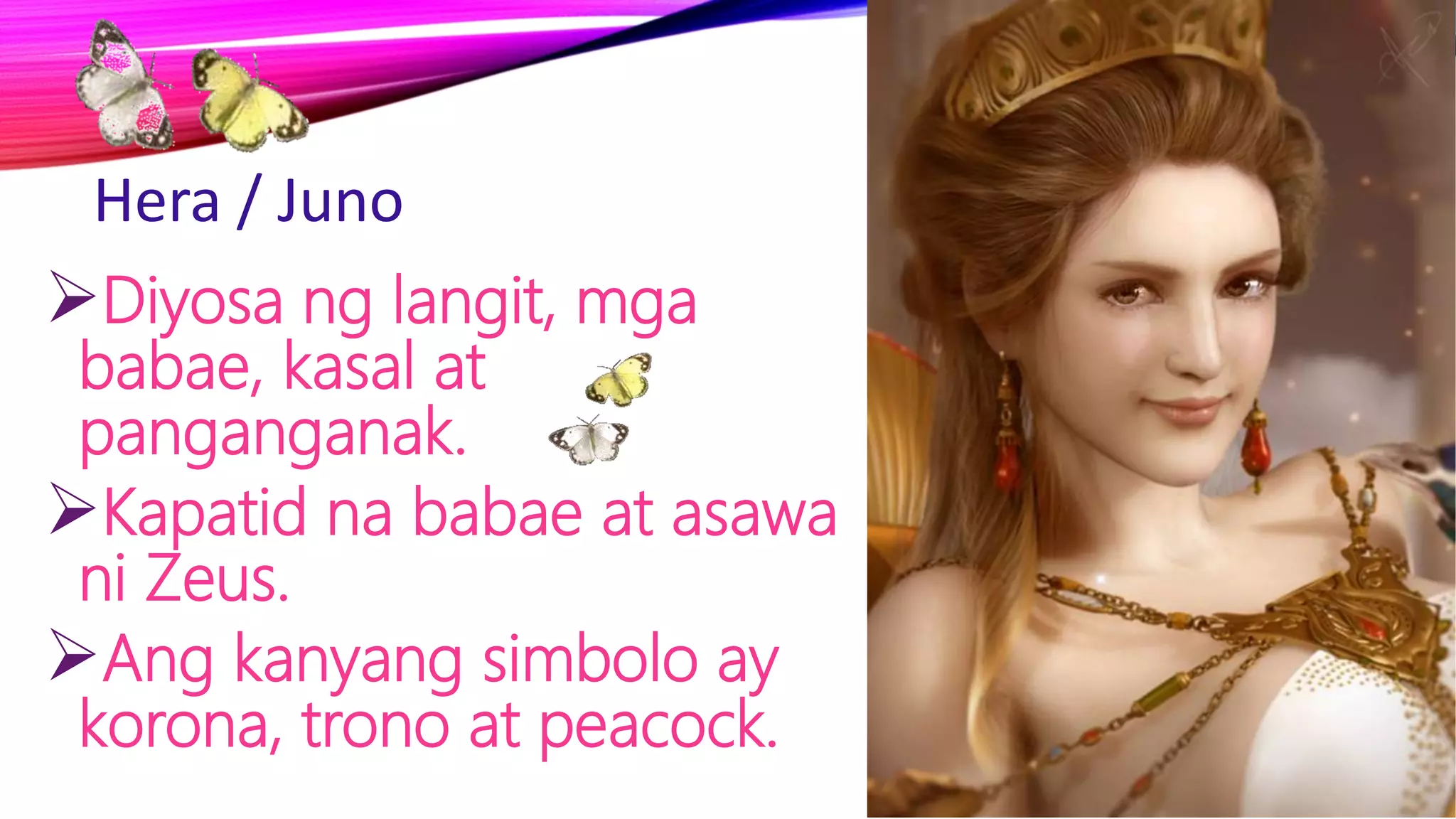 Mga Diyos at Diyosa ng Mitolohiyang Griyego at Romano | PPTX