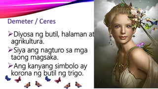 Mga Diyos at Diyosa ng Mitolohiyang Griyego at Romano | PPTX