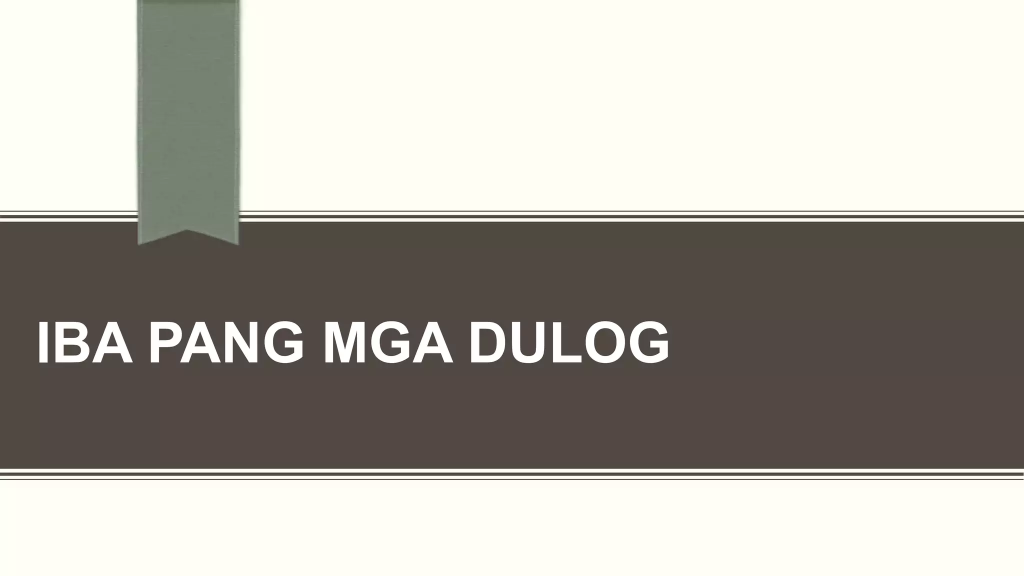 MGA DULOG SA PANUNURING PAMPANITIKAN.ppt