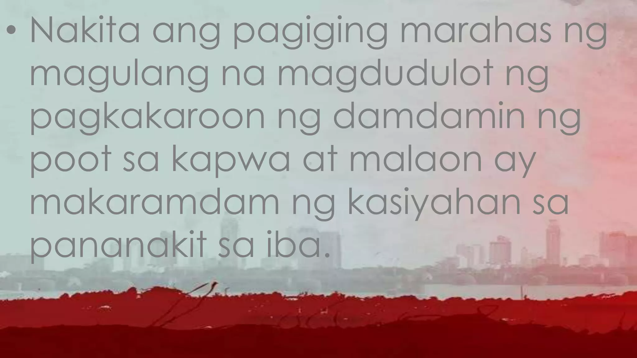 MODYUL 14: KARAHASAN SA PAARALAN | PPTX