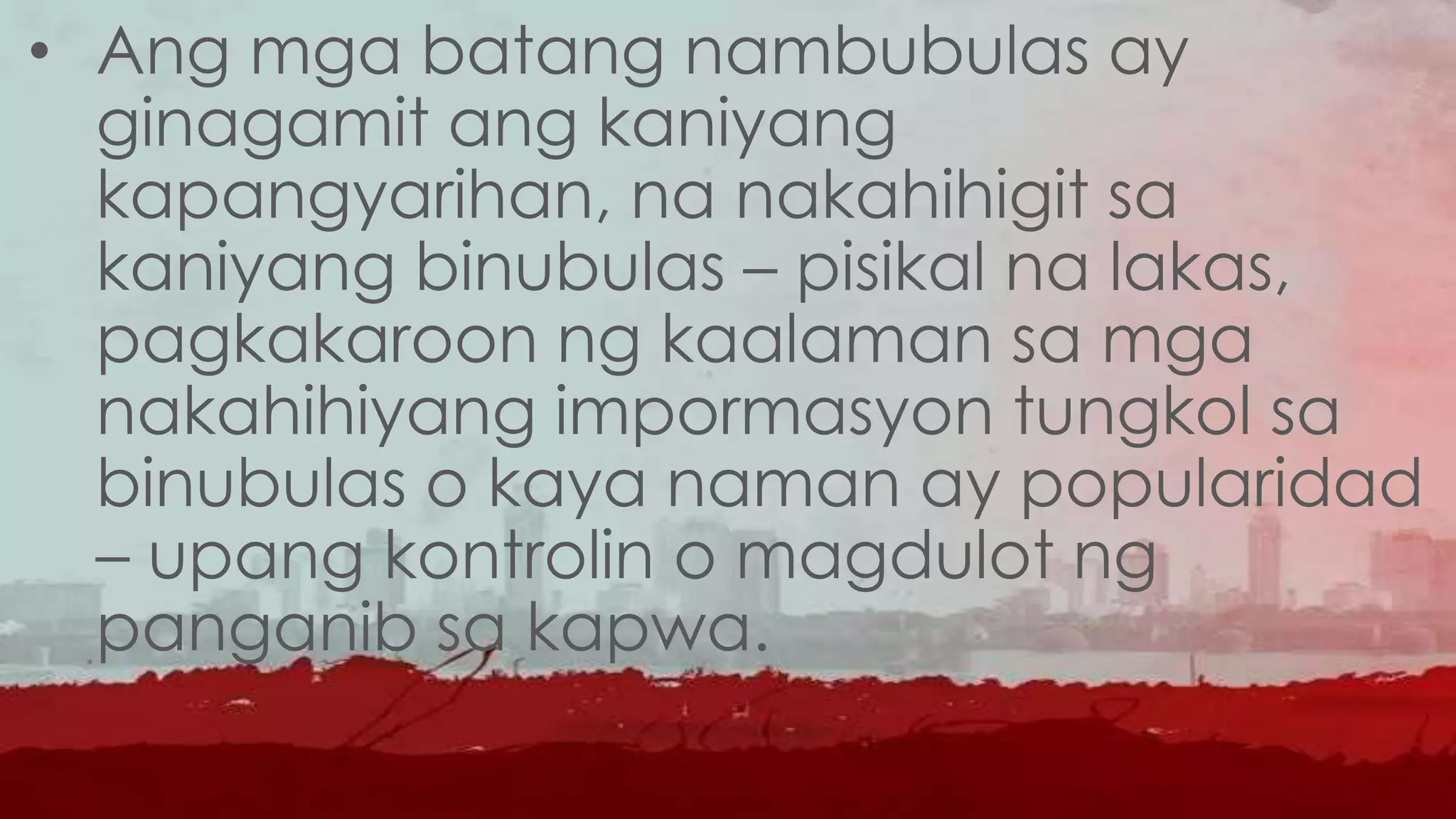 MODYUL 14: KARAHASAN SA PAARALAN | PPTX