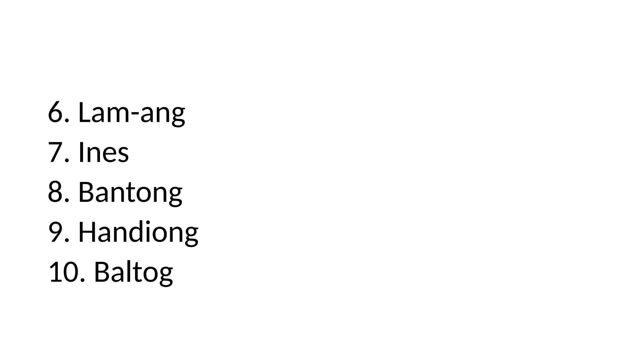 Mga Epikong Bayan ((gaya ni Alim, Bantugan, Biag ni Lam-ang, Ibalon ...