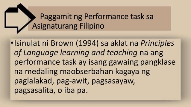 Mga estratehiya ng Pagtataya sa Filipino | PPTX