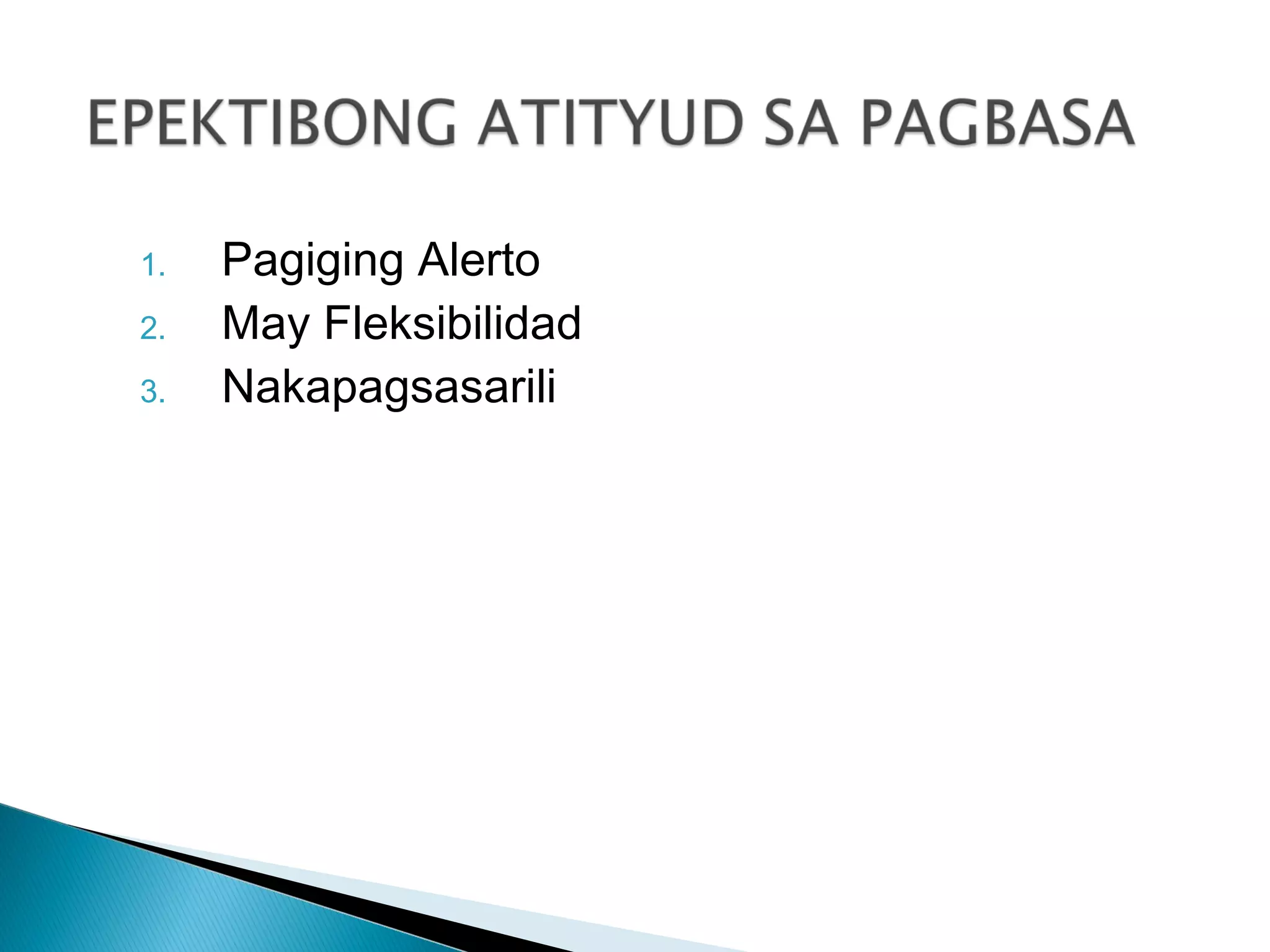 Mga estratehiya sa pag unawa sa pagbasa | PPT