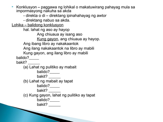 Mga estratehiya sa pag unawa sa pagbasa | PPT