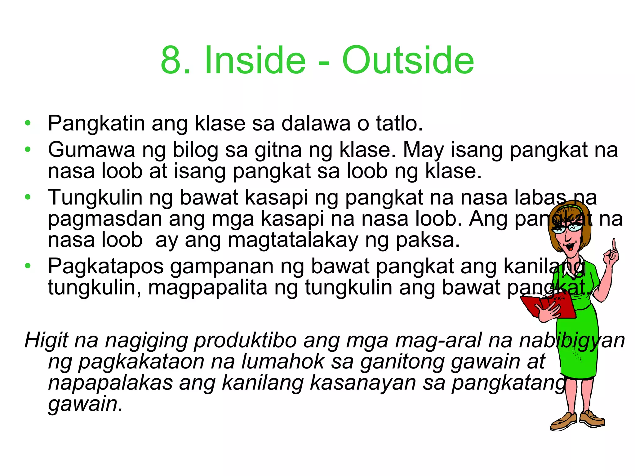 Mga estratehiya sa pagtuturo ng araling panlipunan | PPTX