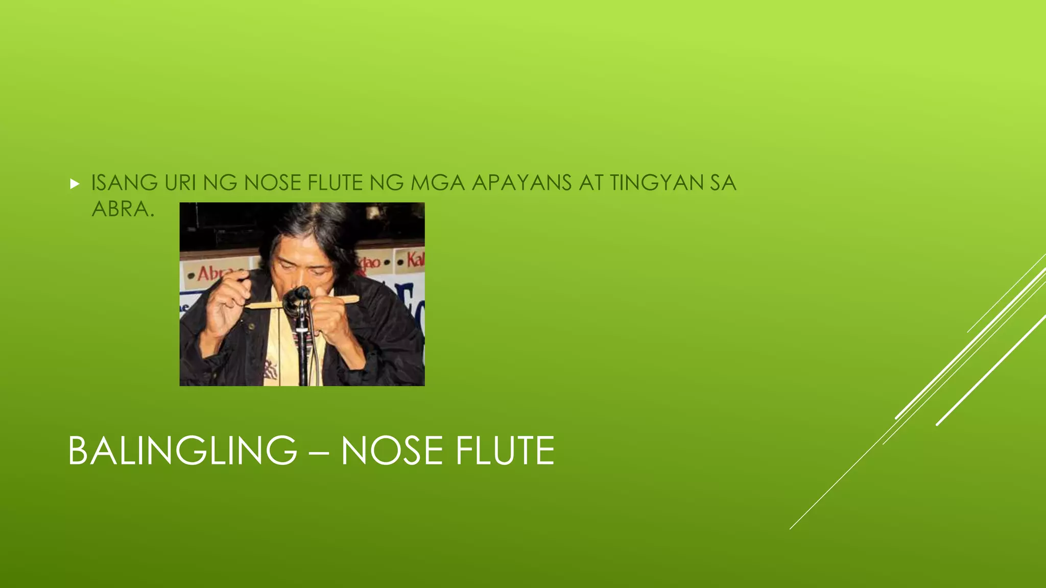 Mga etnikong instrumento sa pilipinas | PPTX