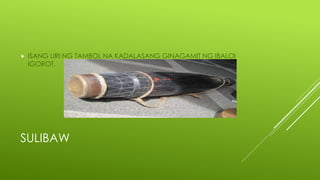 Mga etnikong instrumento sa pilipinas | PPTX