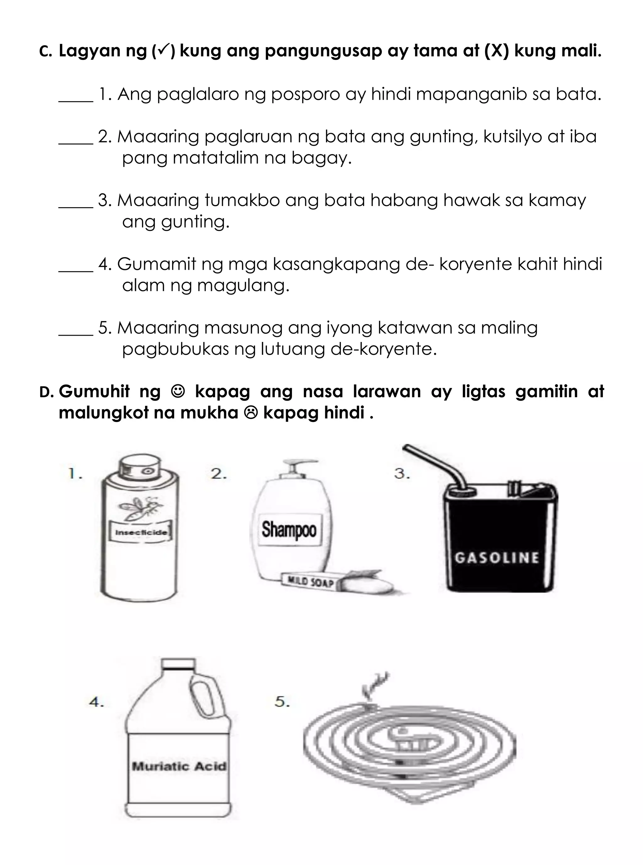 Mga gamit sa_bahay_na_may_dalang_panganib | PDF