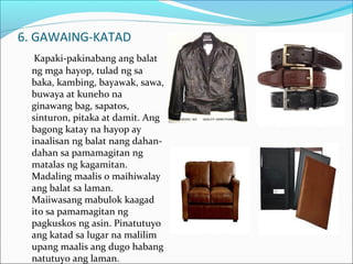 Mga Gawaing Industriya | PPT