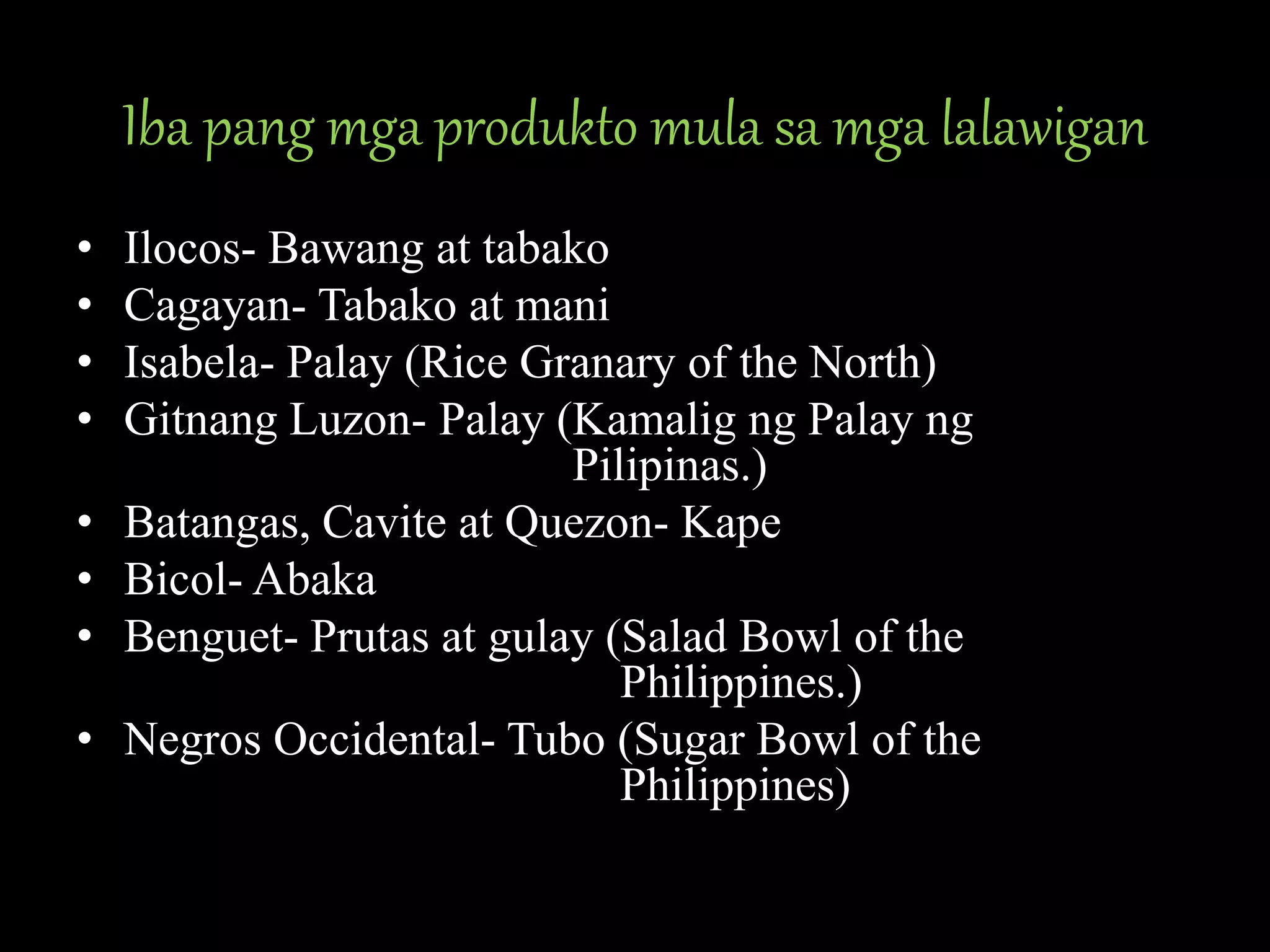 Mga gawaing pangkabuhayan sa pilipinas | PPTX