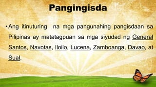 Mga Gawaing Pangkabuhayan sa Pilipinas | PPTX