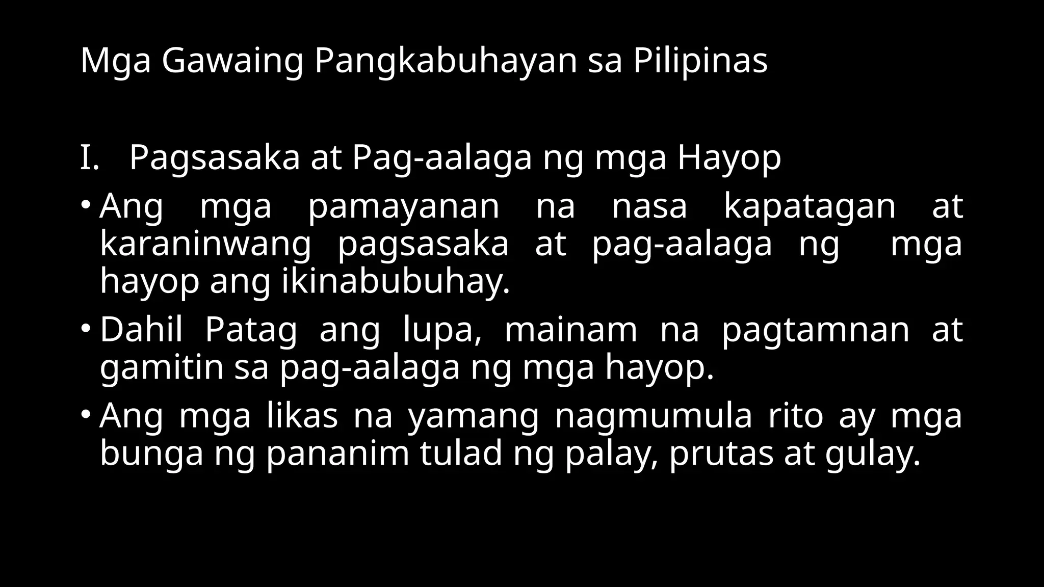 Mga Gawaing Pangkabuhayan sa Pilipinas.pptx